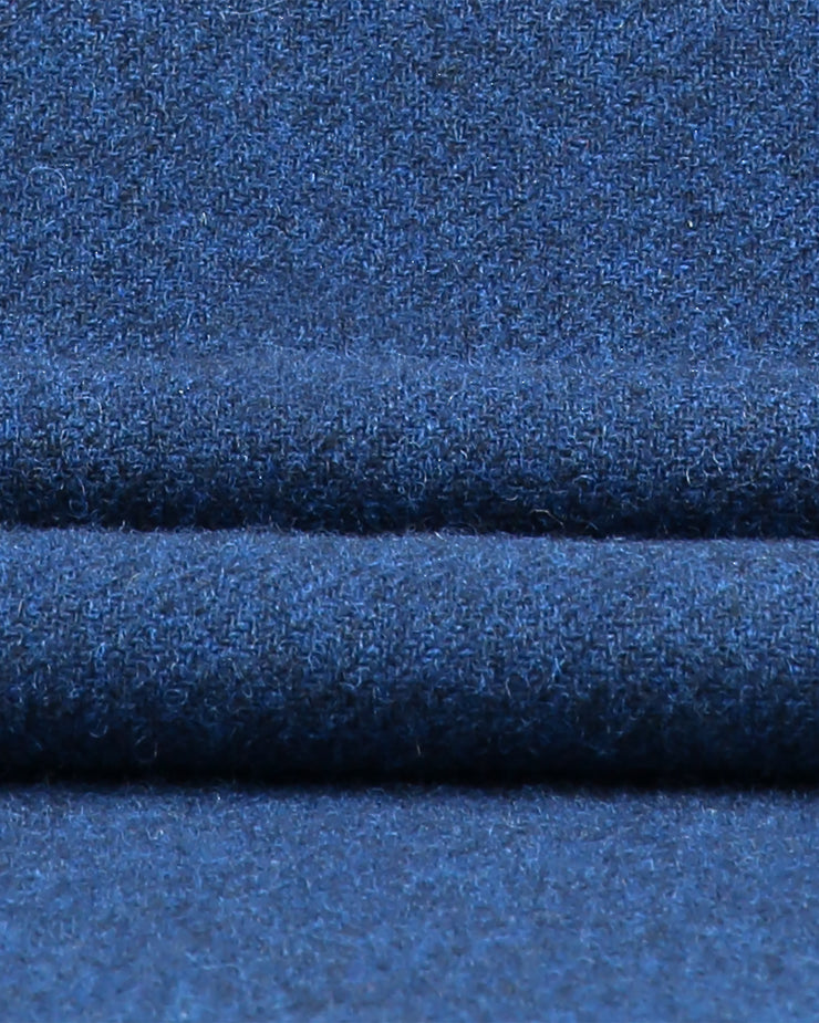 Men's Silk-Lined Wool Robe - Royal Blue – Bonsoir of London