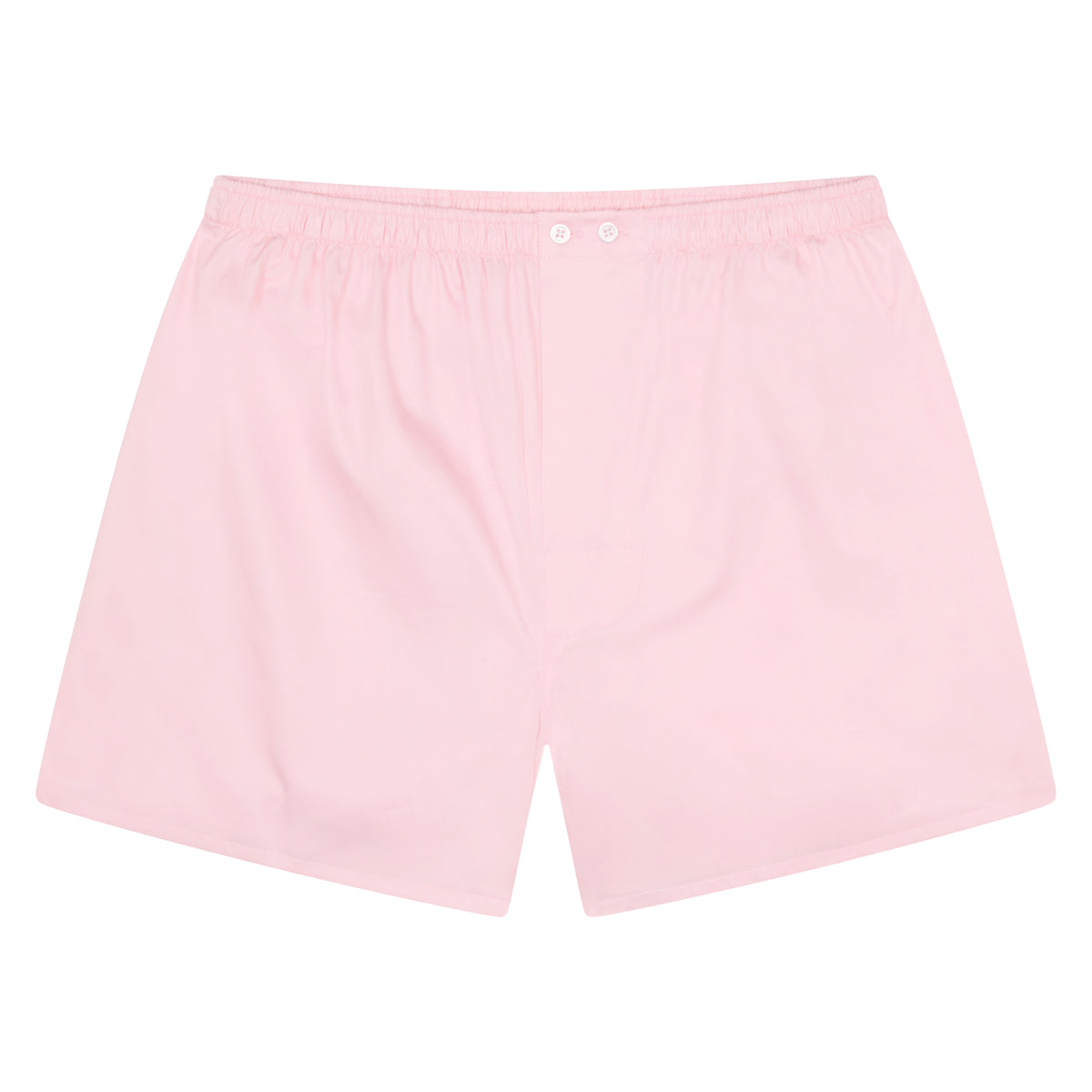 Men's Classic Cotton Longer Length Boxer Shorts - Pink – Bonsoir of London