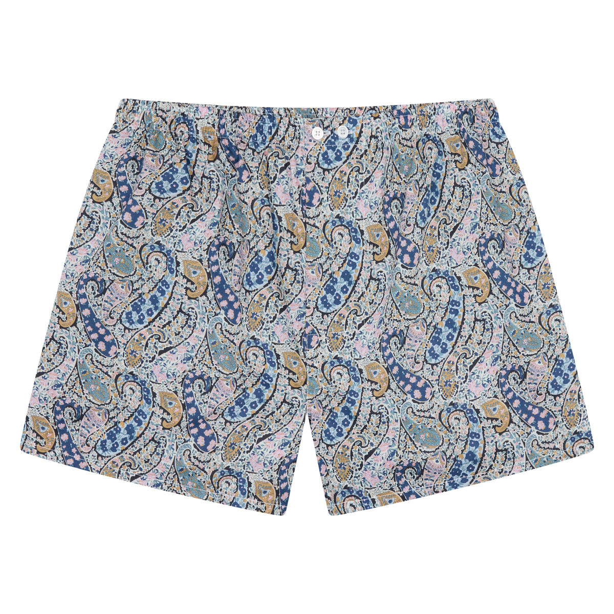 Men's Fine Cotton Boxer Shorts made with Liberty Fabric - Bourton ...