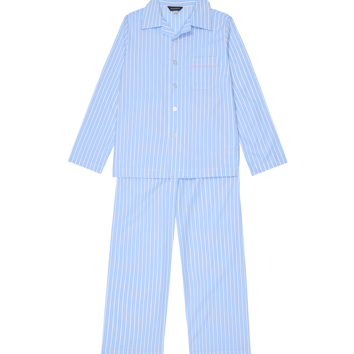 Children's Classic Cotton Pyjamas - Lindley Stripe – Bonsoir of London
