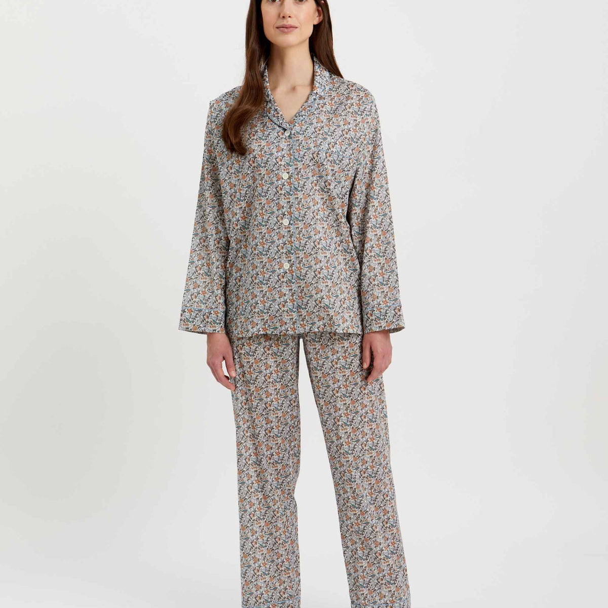 Women's Fine Cotton Pyjamas made with Liberty Fabric - Strawberry Tree ...